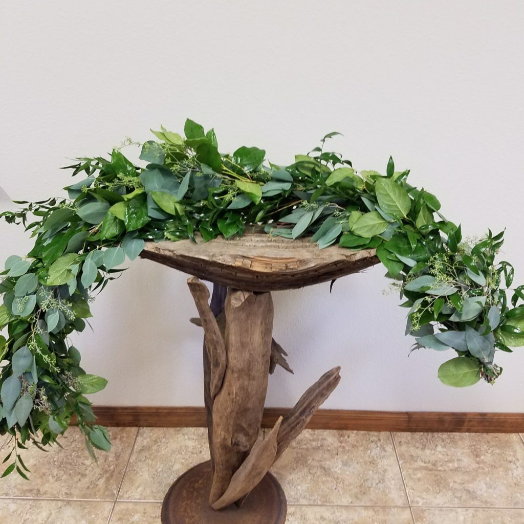 Eucalyptus, Italian Ruscus & Salal Garlands - Alpha Fern