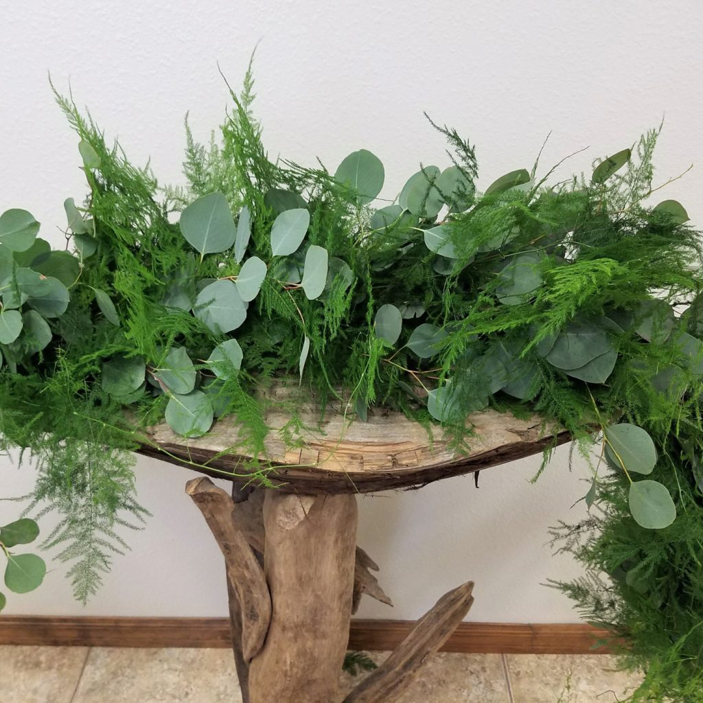 Eucalyptus & Plumosus Garlands - Alpha Fern