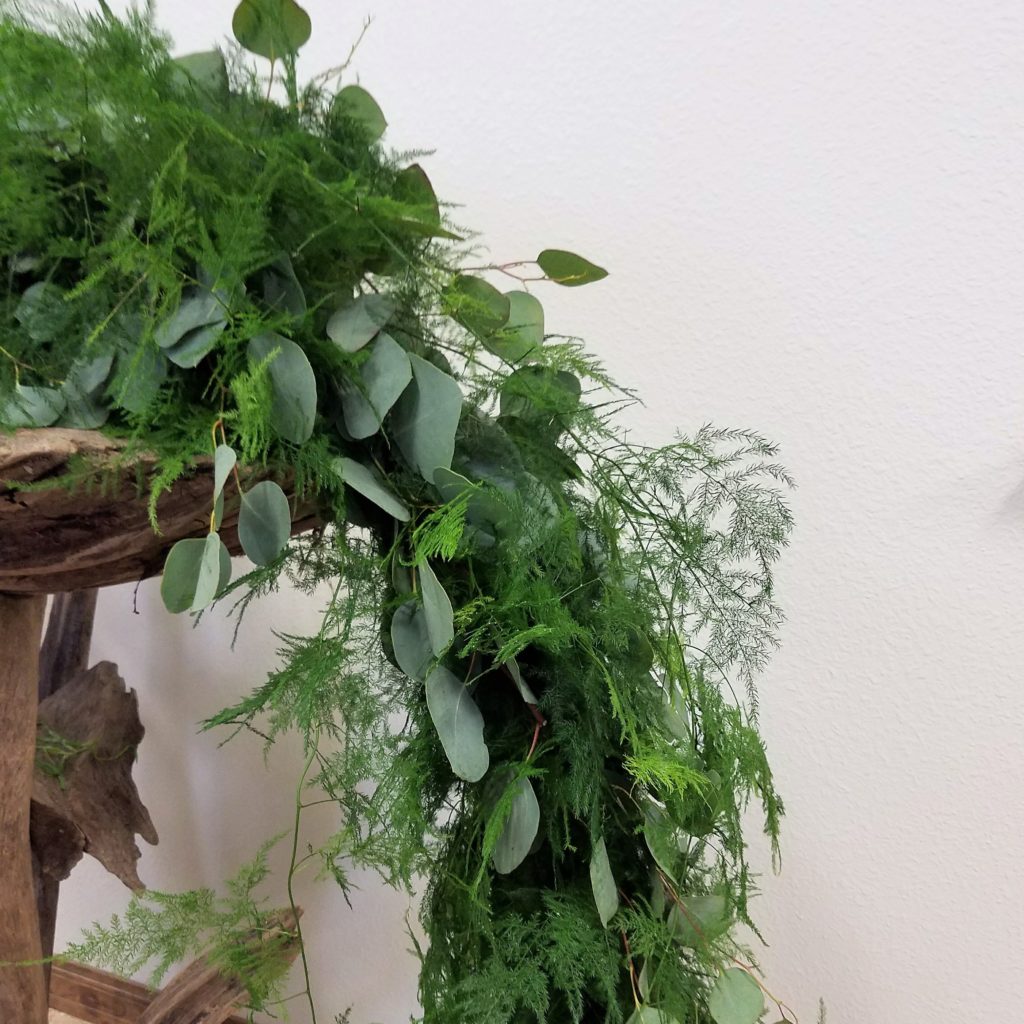 Eucalyptus & Plumosus Garlands - Alpha Fern